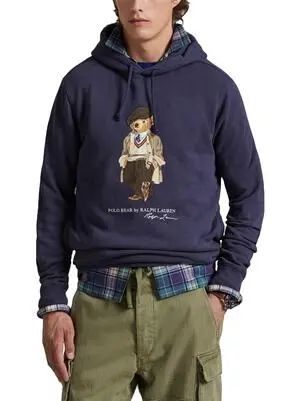 Polo Ralph Lauren Polo Bear Hoodie - Fa25 Faded Blue Hrtg Bear