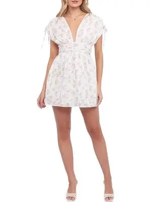 PETAL & PUP Wendi Ruffle Mini Dress