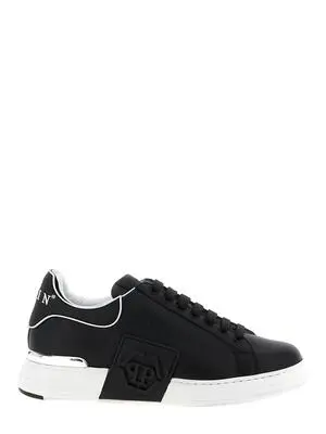 Philipp Plein Lace Up Sneakers Black
