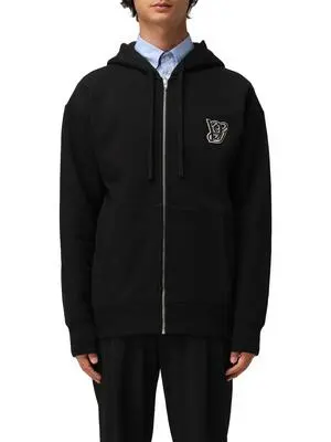 Valentino Garavani Full Zip Sweatshirt - Black