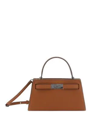 Tory Burch Lee Radziwill Small Handbag - Brown