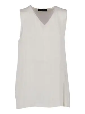 Fabiana Filippi Sleeveless V-neck Top - Butter