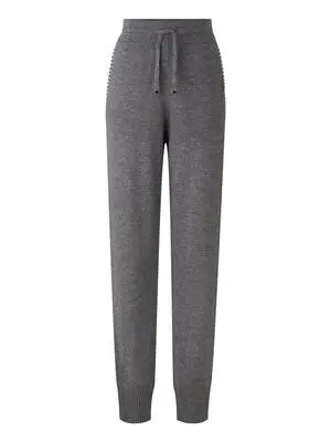 Bogner Knitted Trousers Gray