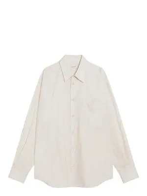 LEMAIRE Cotton And Silk Shirt - Beige