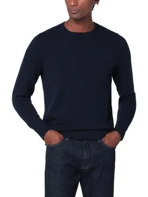 DRUMOHR Cashmere Crew Neck Sweater Blue