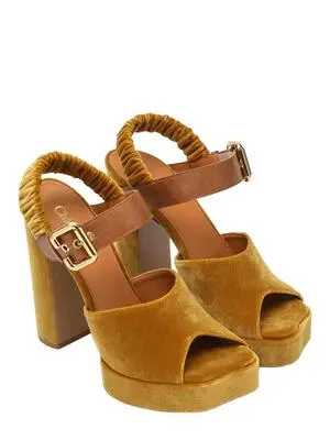 CHLOÉ Aria Platform Sandals