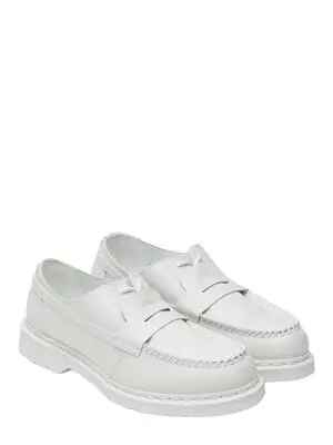 MM6 X DR. MARTENS Mm6 Maison Margiela X Dr. Martens Leather Loafer - White