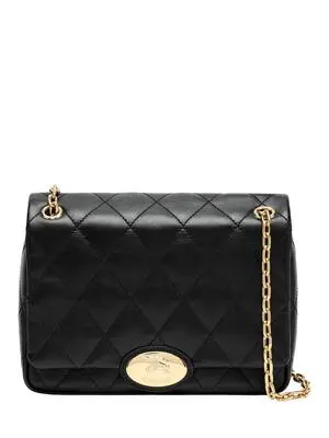 Burberry Strand Large Shoulder Bag - Black