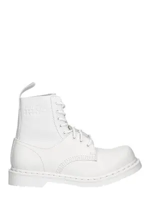 Dr. Martens Mm6 Maison Margiela X 1460 Boots - White