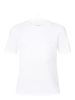 Sweaty Betty Essential Crewneck Cotton-blend T-shirt - White
