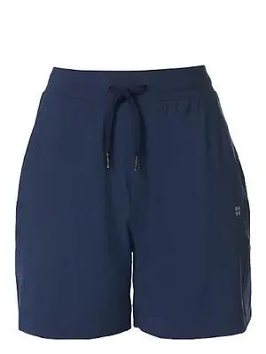 Sweaty Betty Explorer 5.5in Stretch-woven Cycling Shorts - Navy Blue