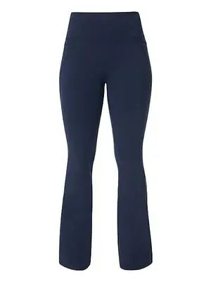 Sweaty Betty Power 32-inch Stretch-woven Bootcut Trousers - Navy Blue