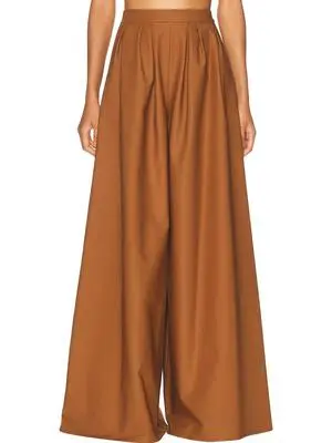 Carolina Herrera Palazzo Pant - Nutmeg