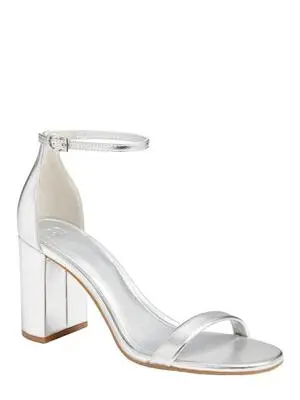 Bp. Livia Ankle Strap Sandal - Silver Metallic