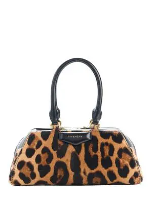 Givenchy Mini Antigona East/west Satchel - Black/beige