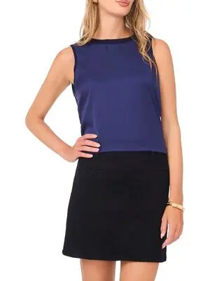 Vince Camuto Rib Tank Classic Navy