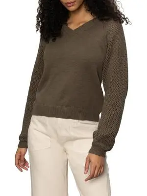 SANCTUARY Perfect Time Cotton Sweater