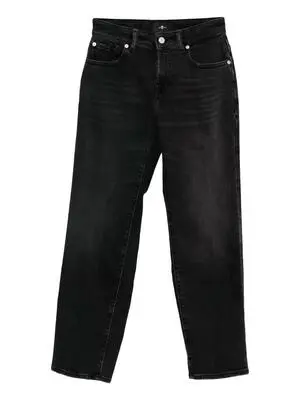 7 For All Mankind Five-pocket Jeans - Black