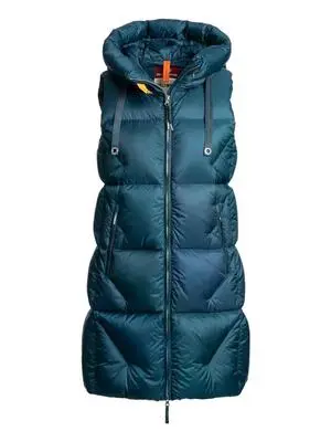 PARAJUMPERS Hooded Quilted Vest - Blue