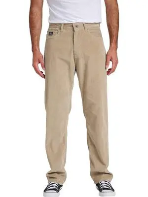 Quiksilver Landers Regular Fit Corduroy Pants - Twill