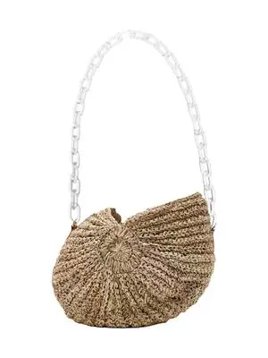 POOLSIDE The Cesi Shell-Shape Shoulder Bag