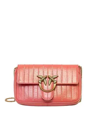 Pinko Mini Chain-strap Crossbody Bag - Pink