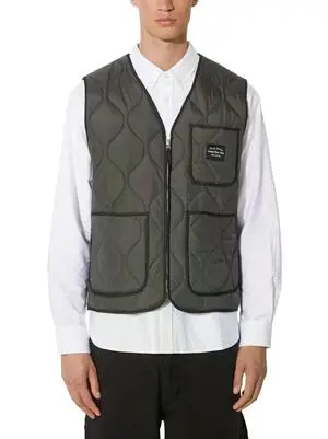 AWAKE NY Quilted Vest - Grey