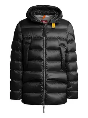 PARAJUMPERS Hooded Quilted Jacket - Black