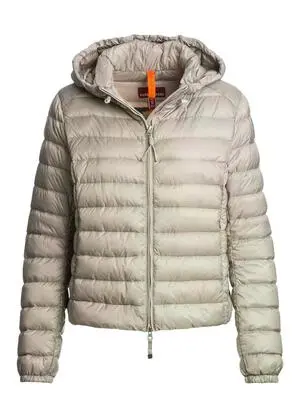 PARAJUMPERS Hooded Quilted Jacket - Grey