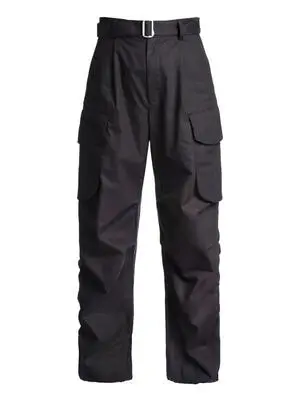 PARAJUMPERS Belted Cargo Pants - Black