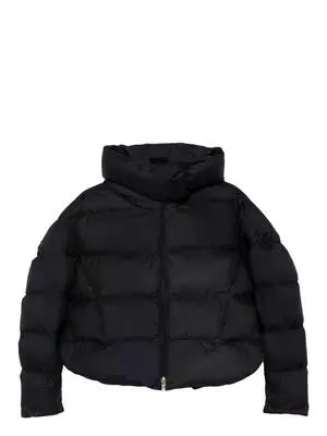 Pinko Quilted High-neck Puffer Jacket - Blue