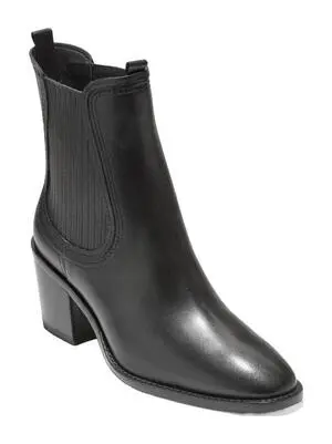 Cole Haan Janelle Chelsea Boot Black Leather