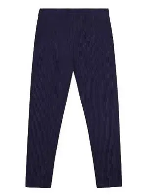 DEUX PAR DEUX Ribbed Leggings - Navy Blue