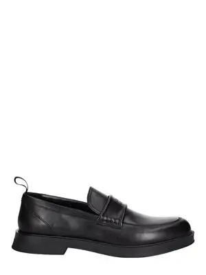 Hugo Leather Loafers - Black