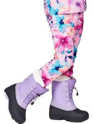 DEUX PAR DEUX Winter Boots With Removable Liner - Lavender