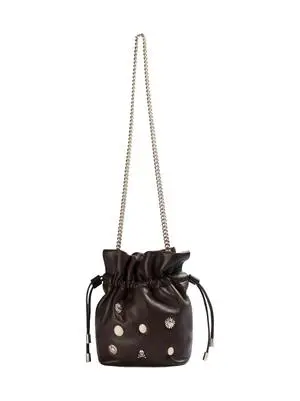 SCALPERS Baby Sun Bucket Bag - Darkbrown
