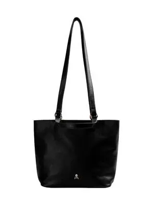 SCALPERS Basic Leather Multi-position Bag - Black