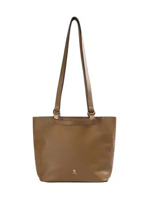 SCALPERS Basic Leather Multi-position Bag - Camel