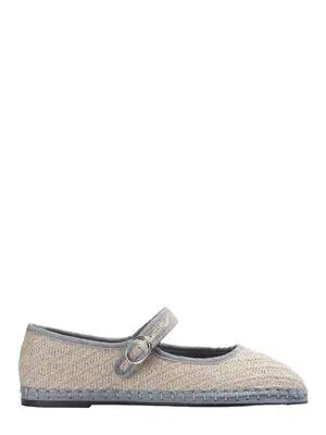 SCALPERS Rustic Strap Slipper Silver