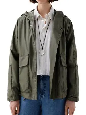 SCALPERS Raincoat - Khaki