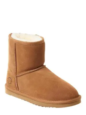DEARFOAMS Fireside Rosebery Shearling Boots Chestnut