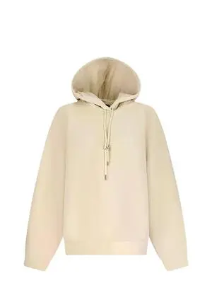 Sportmax Drawstring-detail Hoodie - Neutrals