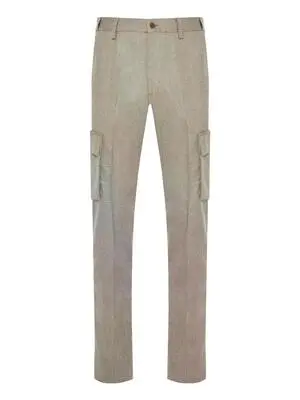 CORNELIANI Cargo Straight-Leg Trousers