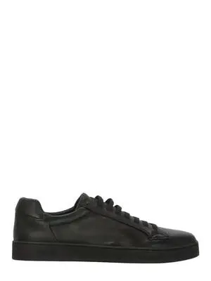 Church's Textured-sole Lace-up Sneakers - Black