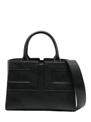 Elisabetta Franchi Panelled Tote Bag - Black