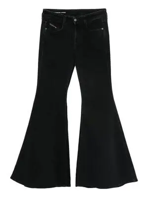 DIESEL Flared Jeans - Black