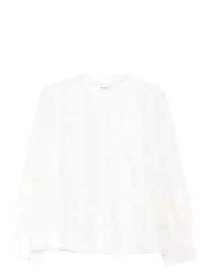 Marc O'polo Pleated Button-up Blouse - White