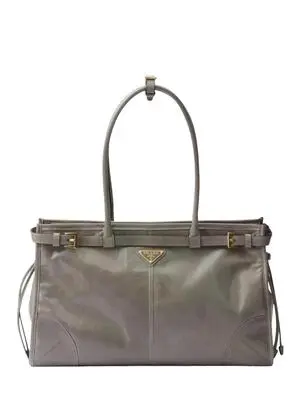 Prada Large Bonnie Tote Bag - Grey