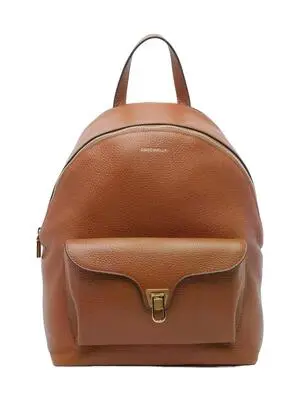 COCCINELLE Leather Backpack - Brown