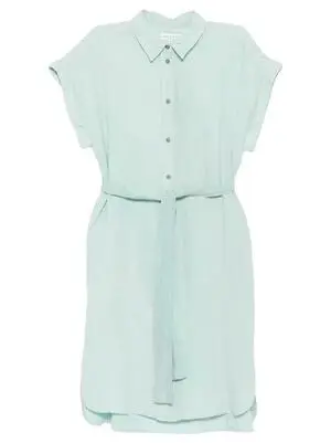 Marc O'polo Belted Shirt Dress - Green